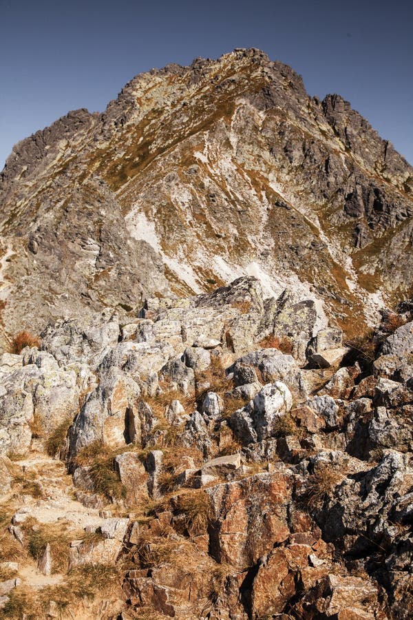 Peak Velke Solisko, Slovakia Stock Photo - Image of slovakia, hill ...