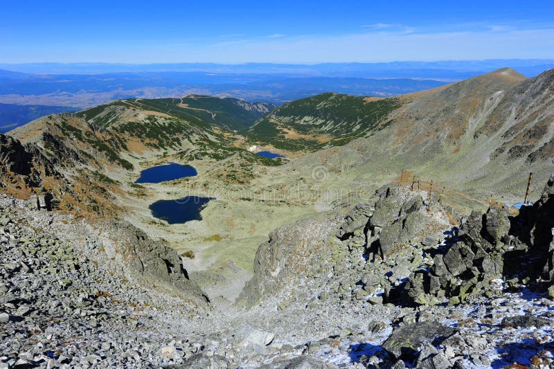 Peak View - Musala, Rila Mountains, Balkan Area Stock Photo - Image of ...
