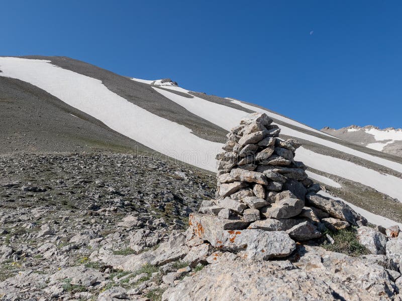 The Peak Views of the Mountains on the Borders of Konya-Isparta in May ...