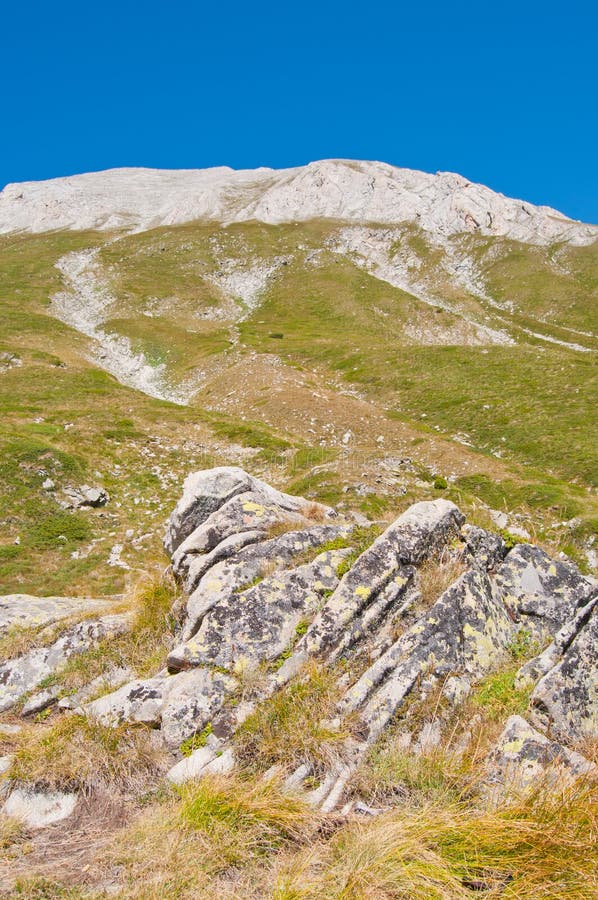 Peak Vihren on Pirin Mountain Stock Photo - Image of pirin, altitude ...