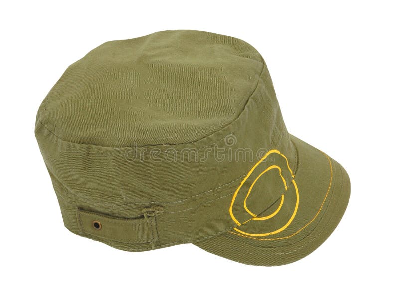 Peaked cap stock photo. Image of forces, background, apparel - 29976640