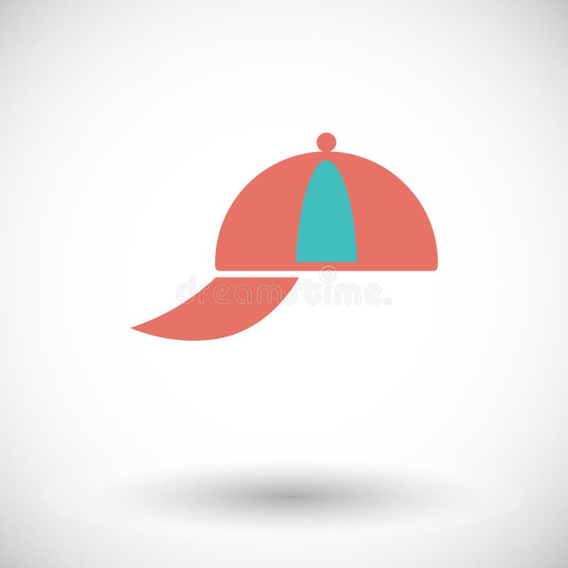 Peaked cap stock vector. Illustration of fashion, peak - 90294910