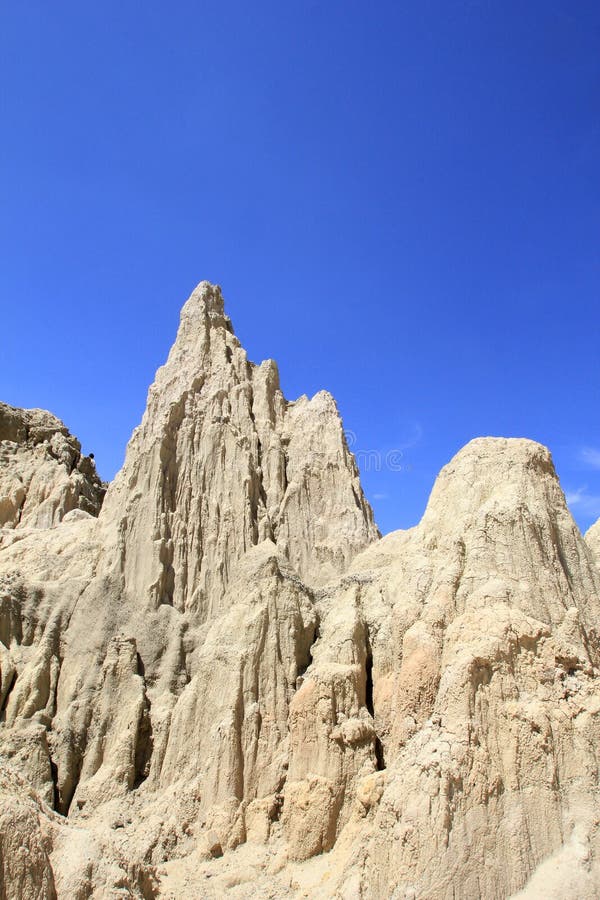 Peaks of Moon valley stock image. Image of bolivia, limestone - 19607929