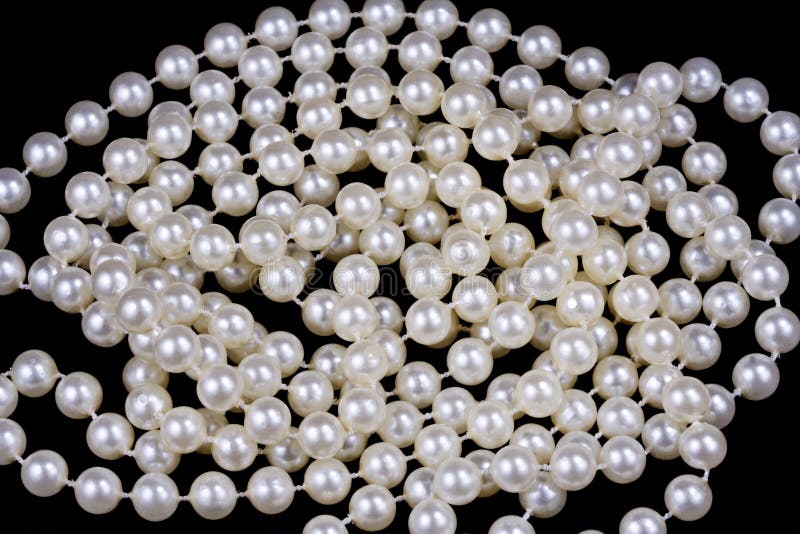 Peal Necklace stock image. Image of fashion, mother, haute - 7634265