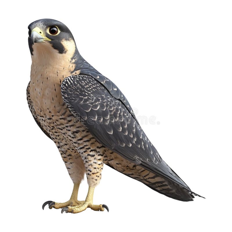 Peale S Falcon Bird on Transparent Background - Ai Generated Stock ...