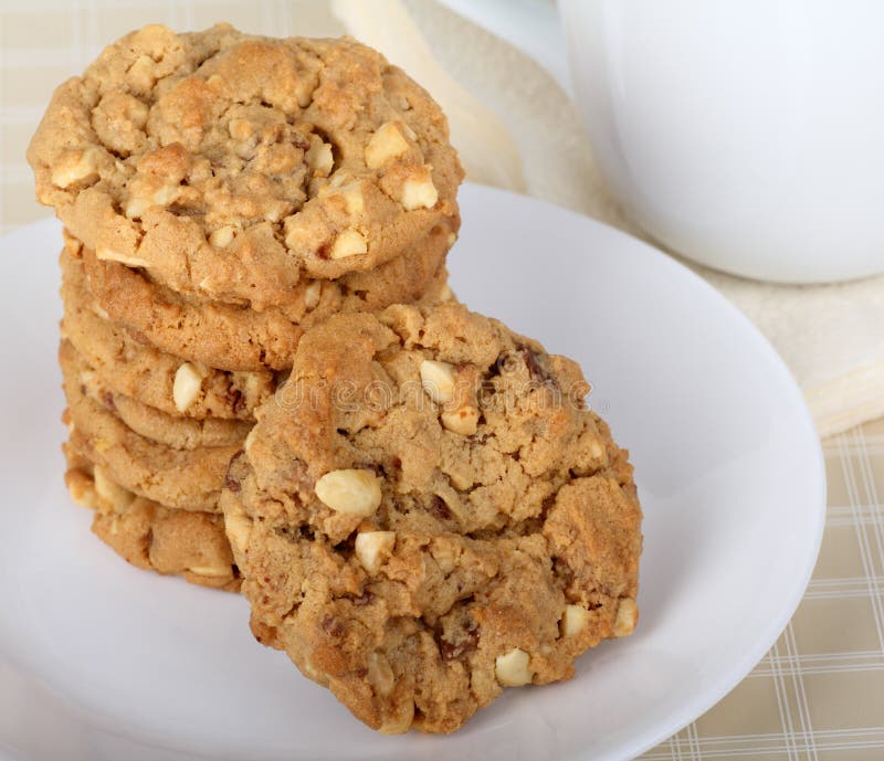 Stack of Peanut Butter Cookies Stock Image - Image of sweet, stack ...