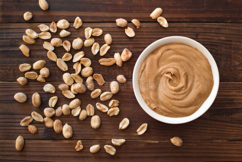 Peanut Butter and Peanuts stock photo. Image of brown - 136803568