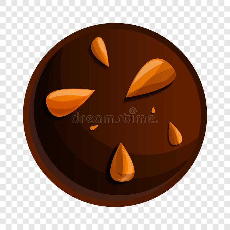 Peanut Choco Biscuit Icon, Cartoon Style Stock Vector - Illustration of ...