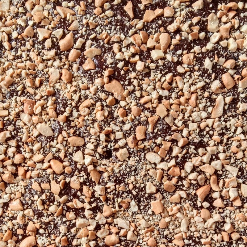 Peanut crush pattern brown stock image. Image of cakes - 222896005