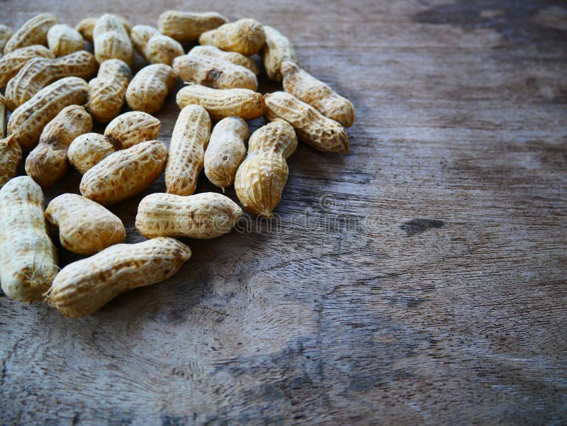 Peanut Open Shell on Group of Peanuts Close Shell Stock Photo - Image ...