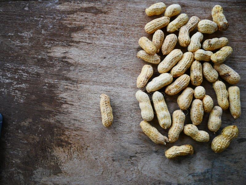 Peanut Open Shell on Group of Peanuts Close Shell Stock Photo - Image ...