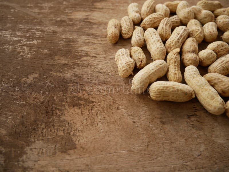 Peanut Open Shell on Group of Peanuts Close Shell Stock Photo - Image ...