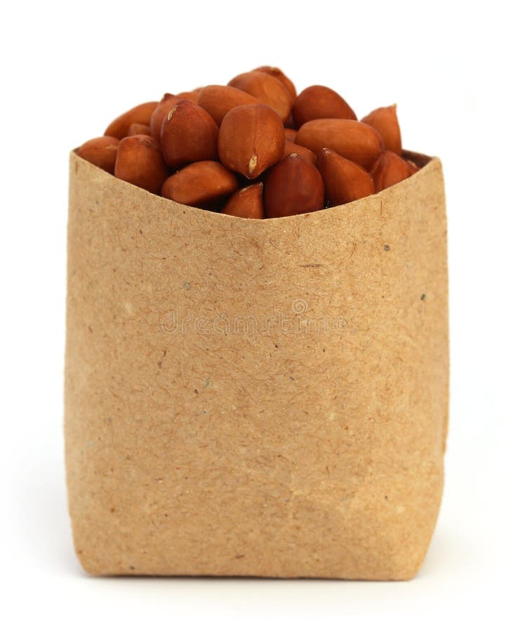 Brown paper packet stock photo. Image of carry, shop - 34874136