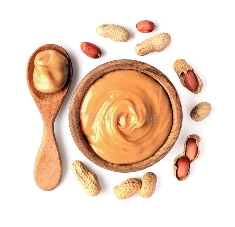 Peanut paste . stock image. Image of calories, protein - 197321323