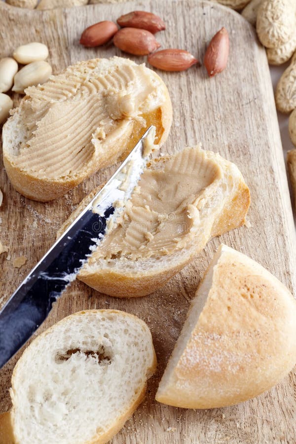 Peanut Paste Roasted Peanuts, Delicious Peanut Butter Stock Image ...