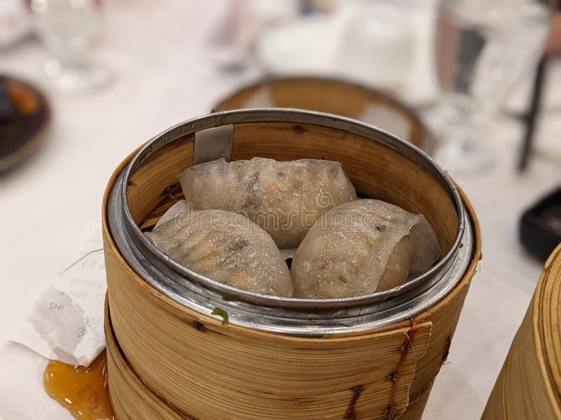 Peanut Pork Dumplings Dim Sum Stock Image - Image of dessert, produce ...