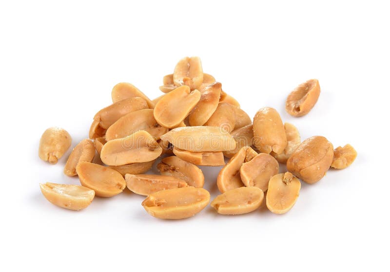 Peanut on white background stock photo. Image of food - 57854006