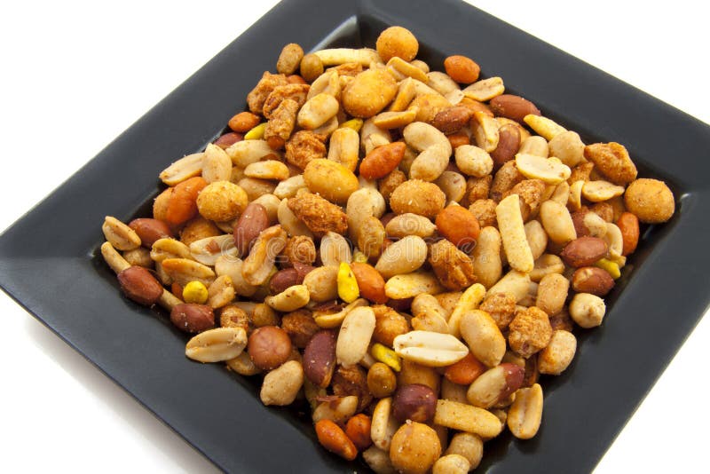 Peanutmix stock image. Image of still, snack, peanuts - 17574309