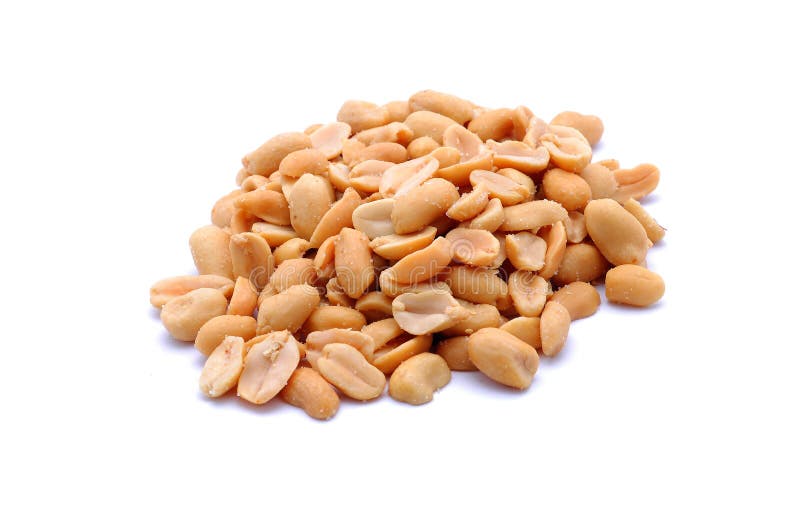 Peanuts stock image. Image of snack, healthy, isolated - 14010679