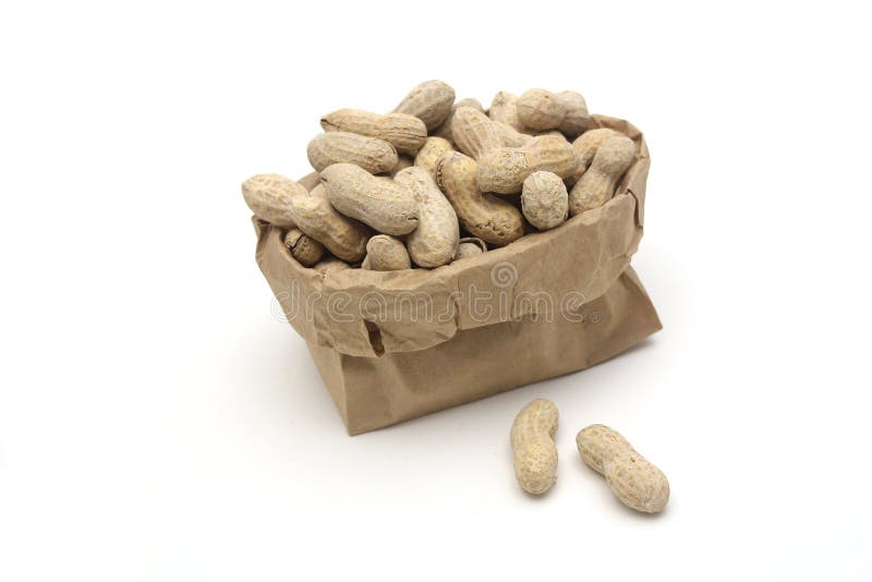 Peanuts stock image. Image of roast, salty, snack, paper - 29563235