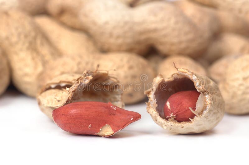 Peanuts stock image. Image of color, organic, dried, detail - 4522357