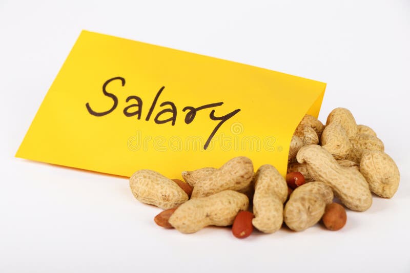 Minimum Salary or Low Salary Concept. Stock Photo - Image of doctor ...