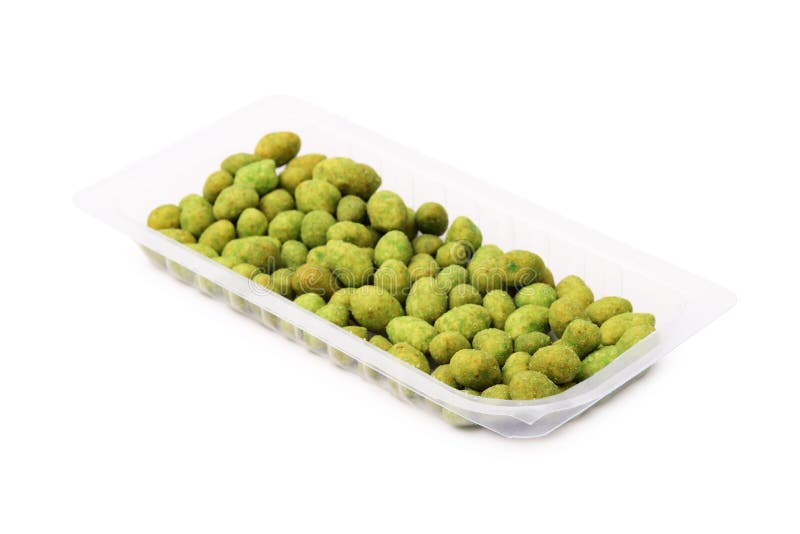 Peanuts in Green Mustard Breaded Stock Photo - Image of mustard ...