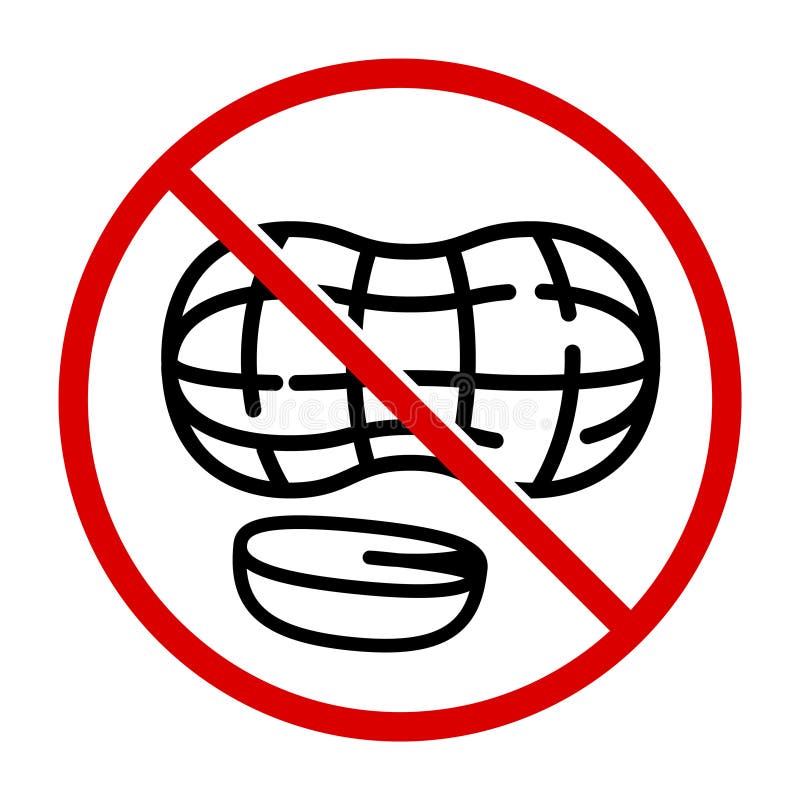 No Peanut Clipart