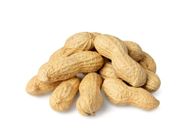 Peanuts Isolated, Roasted Arachis Nuts, Open Pea Nut, Whole Groundnut ...