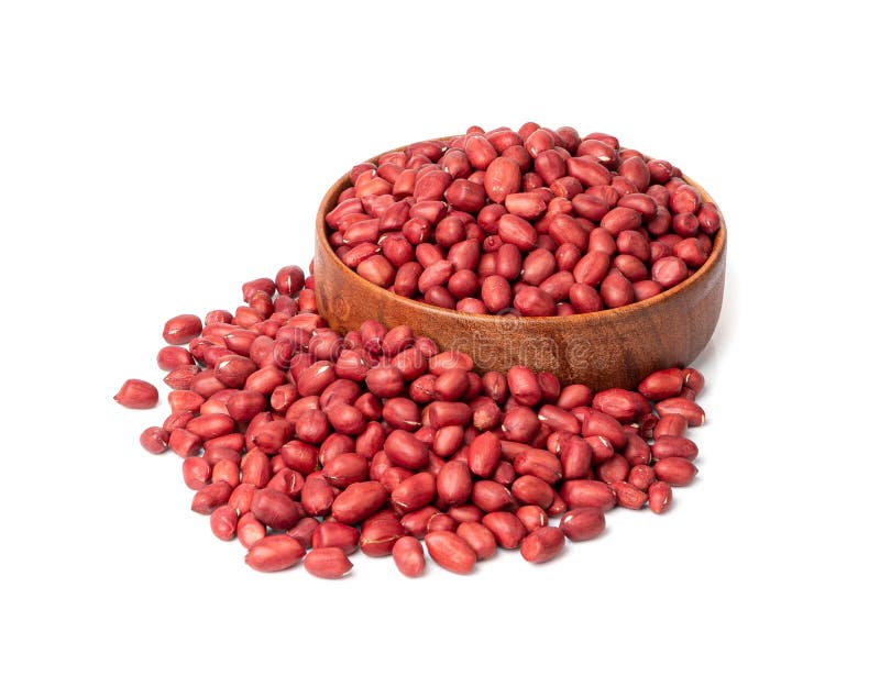 Peanuts Isolated, Roasted Arachis Nuts Pile, Heap of Pea Nut, Whole ...