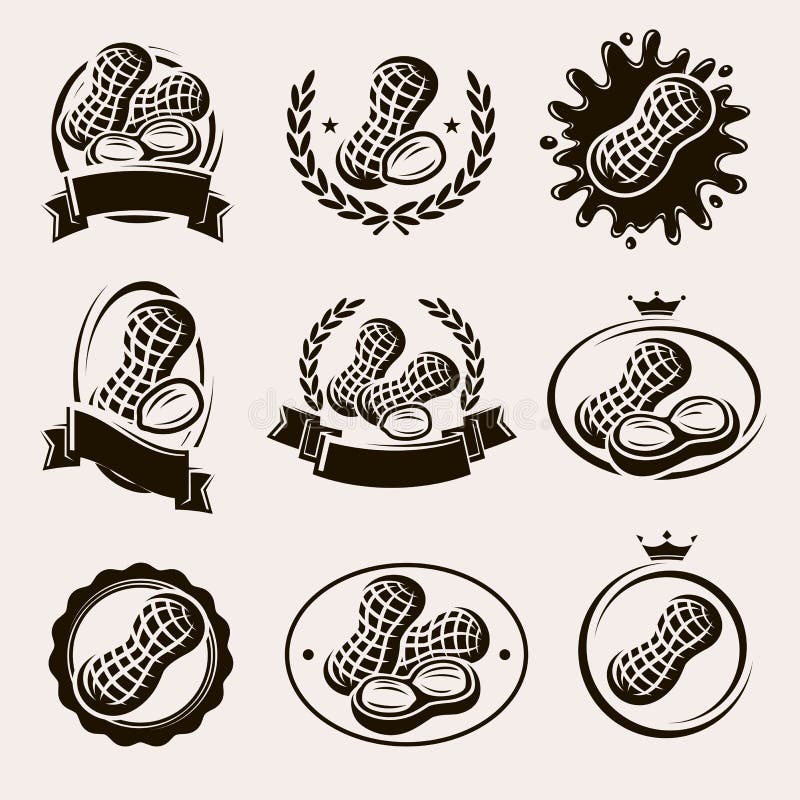 Vintage Sign Peanuts Stock Illustrations – 73 Vintage Sign Peanuts ...