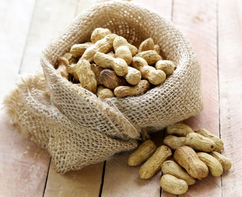 Peanuts nuts in a bag stock photo. Image of peanuts - 290826720