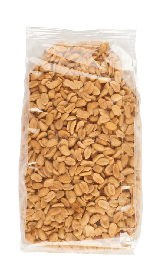 Peanuts in package stock image. Image of packaged, transparent - 89080297