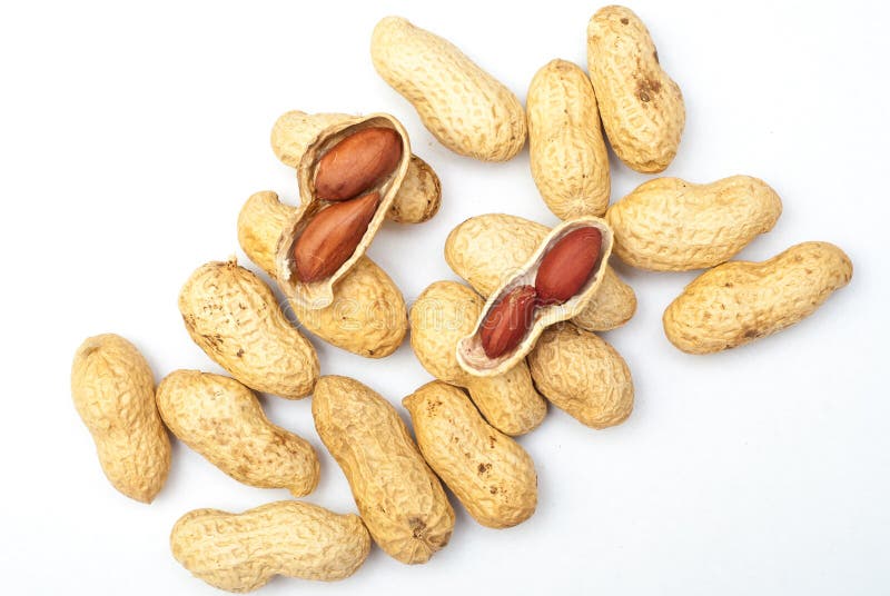 Peanuts stock image. Image of nutshell, open, nature - 52585529