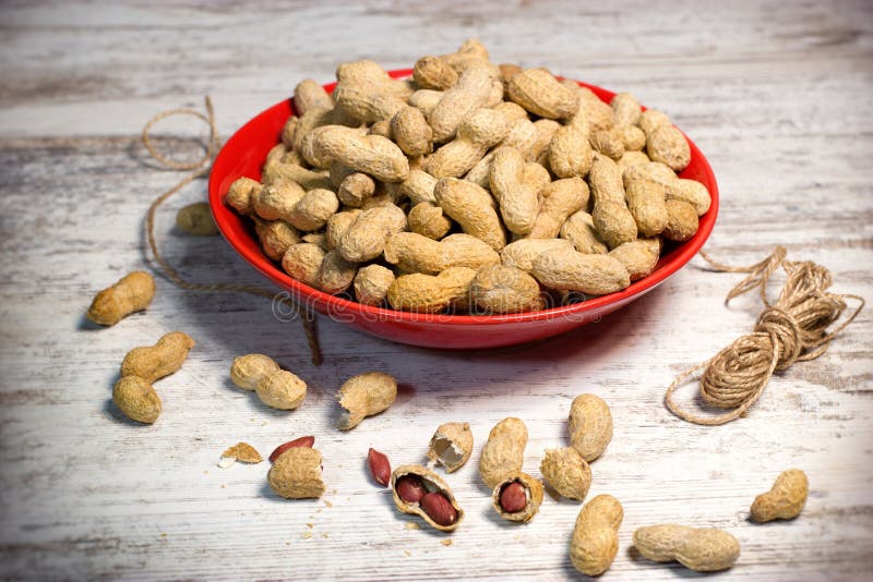 Peanuts in shell stock image. Image of food, delicious - 88757721
