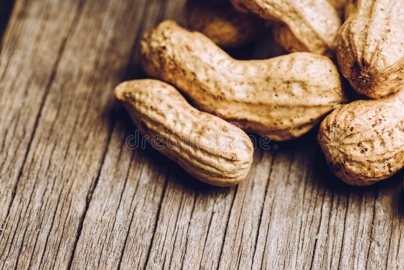 Peanuts in shell stock image. Image of texture, peeled - 172341335