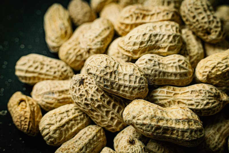Two peanuts in a shell stock photo. Image of peanuts, objects - 174054