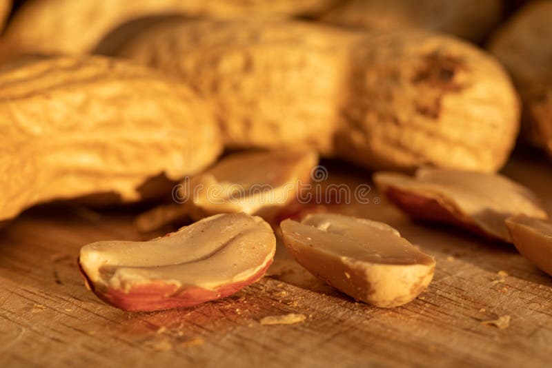 Peanuts in Shells. Roasted in the Shell Peanuts Stock Image - Image of ...