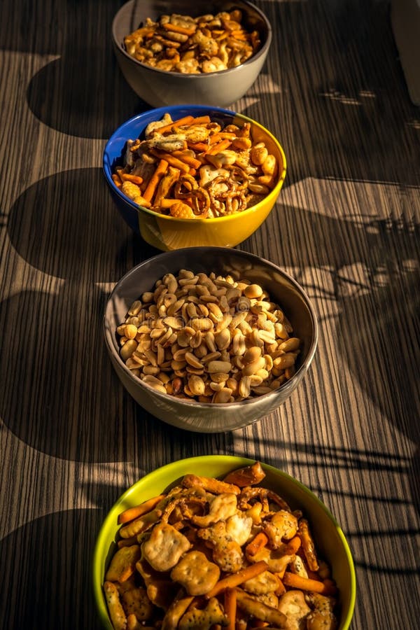 Peanuts and Snacks for Party Stock Image - Image of rustic, cheese ...