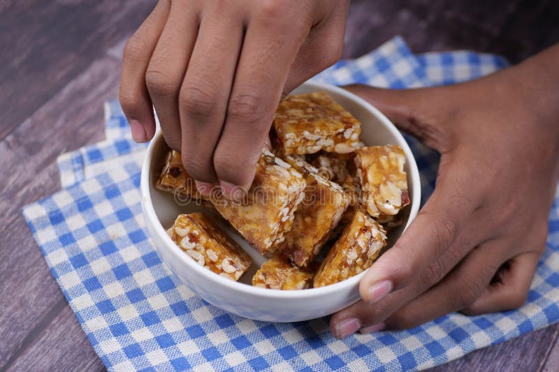 Peanuts Sweet Candy on Table Stock Image - Image of healthy, roasted ...