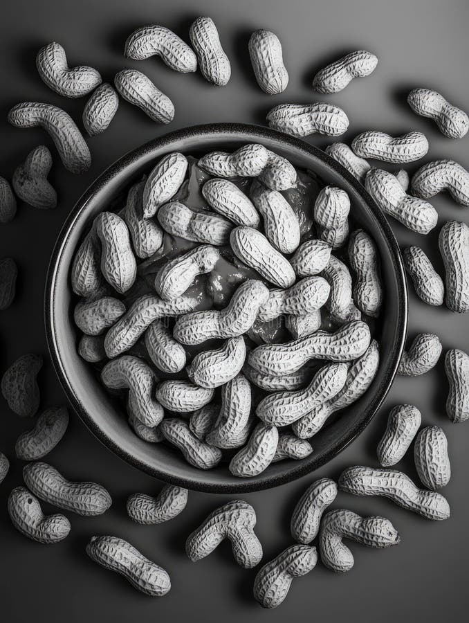 Peanuts on Table stock image. Image of table, nuts, tasty - 380348265