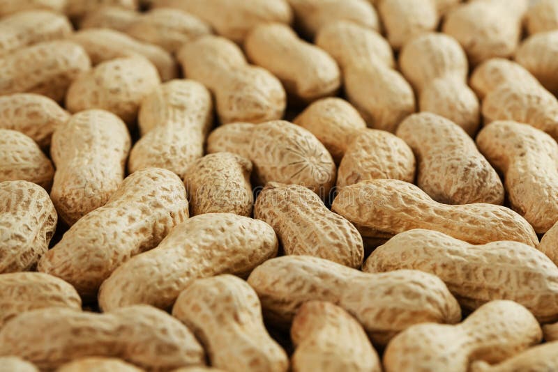 Peanuts in Their Shell Textured Food Background Stock Image - Image of ...
