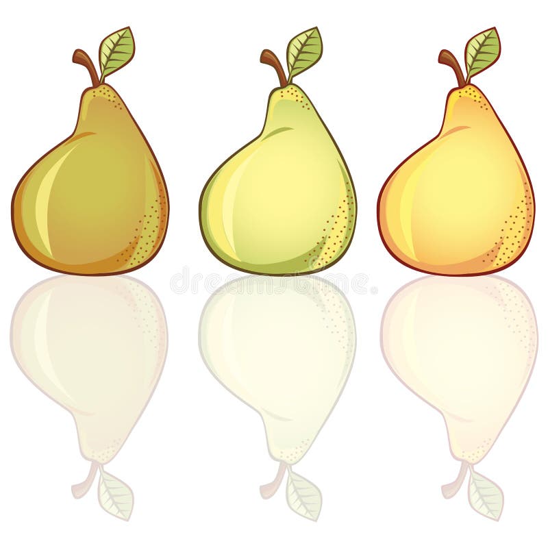 Numbers Game: Fruits and Vegetables (pear) Stock Vector - Illustration ...