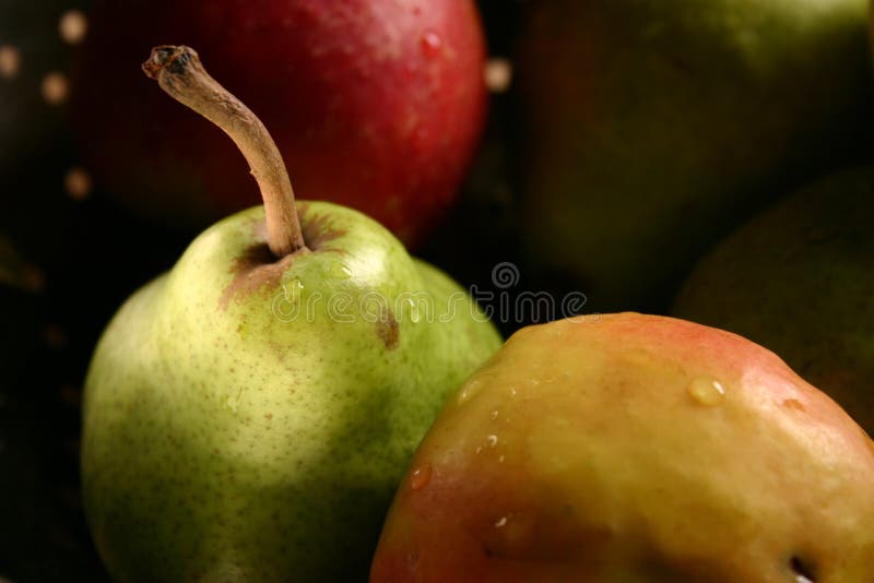 Pear & apples stock photo. Image of detailed, health - 675162