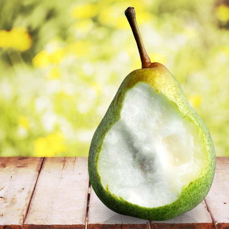 Pear bite stock photo. Image of multi, form, panoramic - 59862814