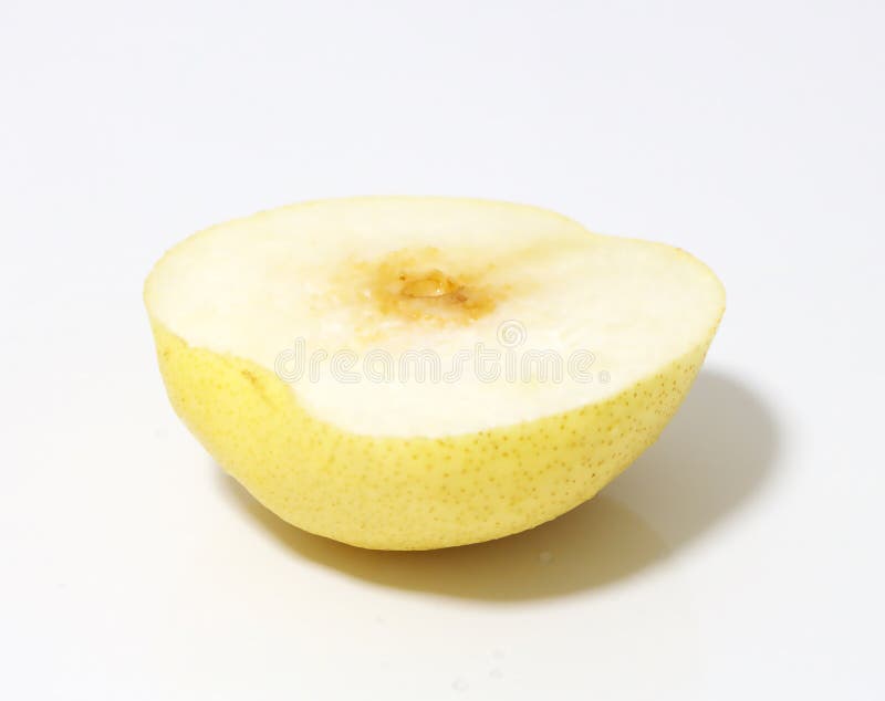 Cut Open Pear stock image. Image of autumn, ingredient - 21145857