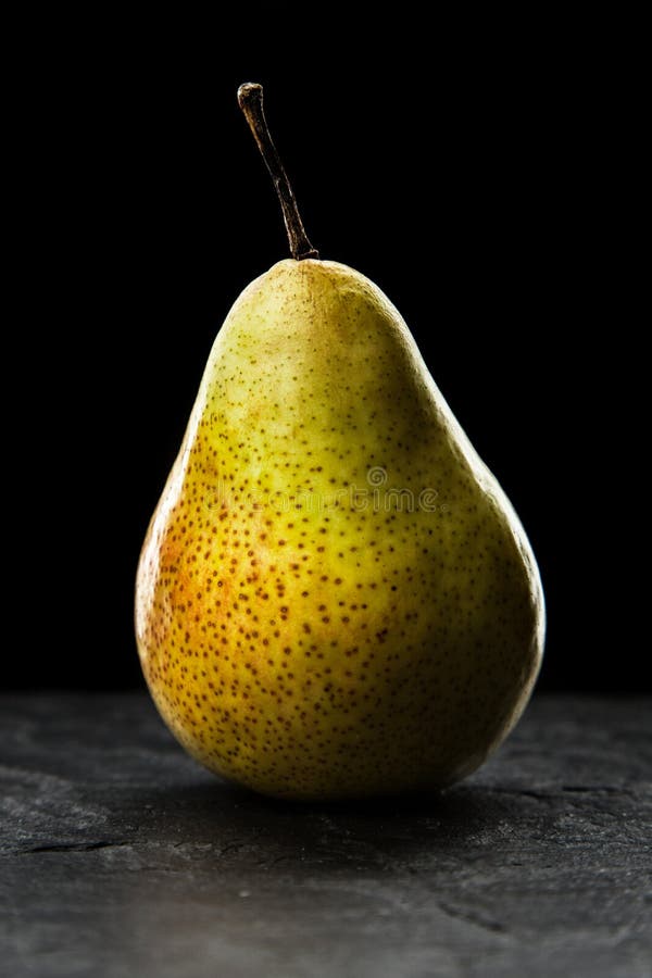 Pear on dark background stock image. Image of food, dark - 98457629