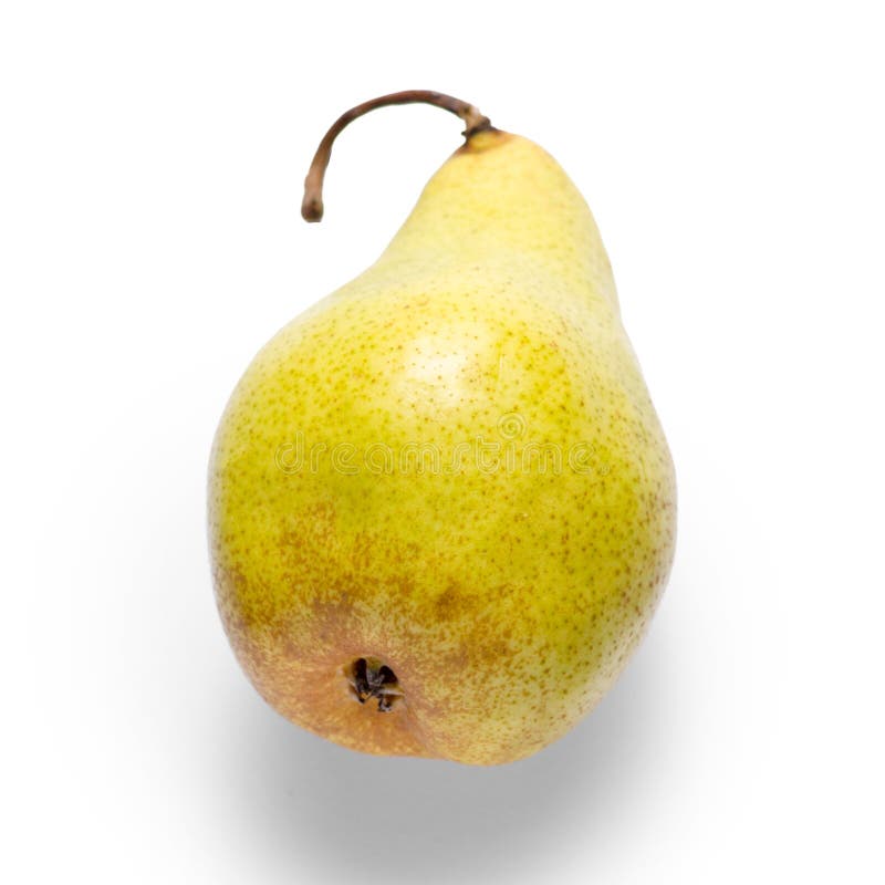 Pear on a White Background Isolation Stock Photo - Image of healthy ...