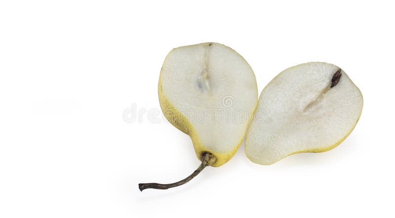 Pear halves stock photo. Image of food, nature, white - 36244666