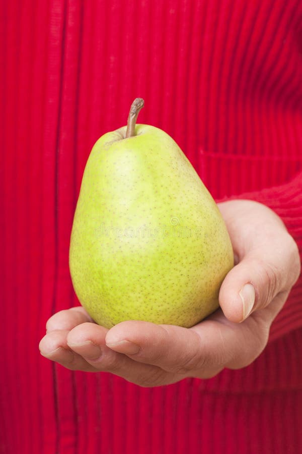Human shape pear stock image. Image of pear, fruit, sensual - 8035807